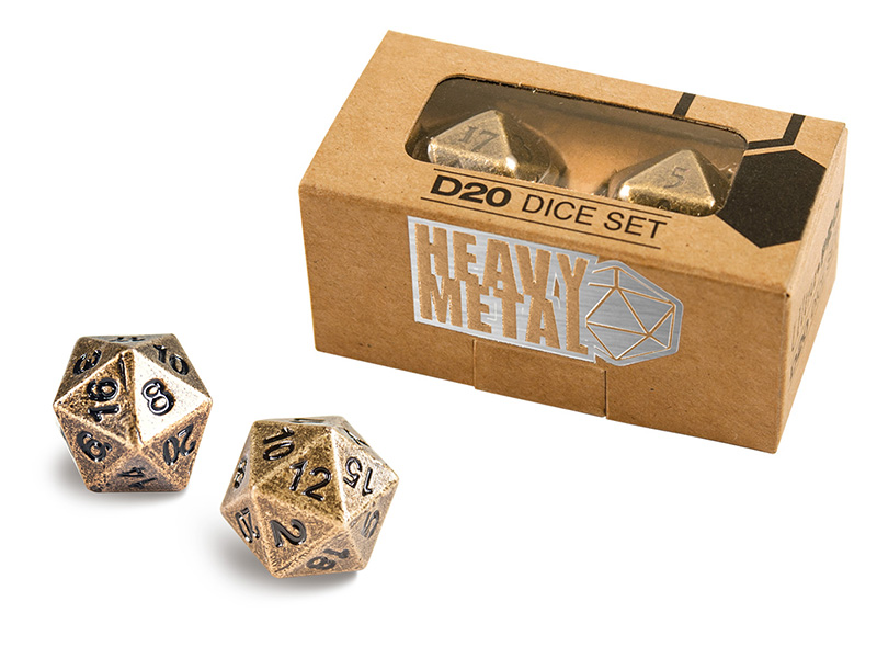 Categories | Products | Ultra Pro | Ultra Pro Heavy Metal D20 Dice Set ...
